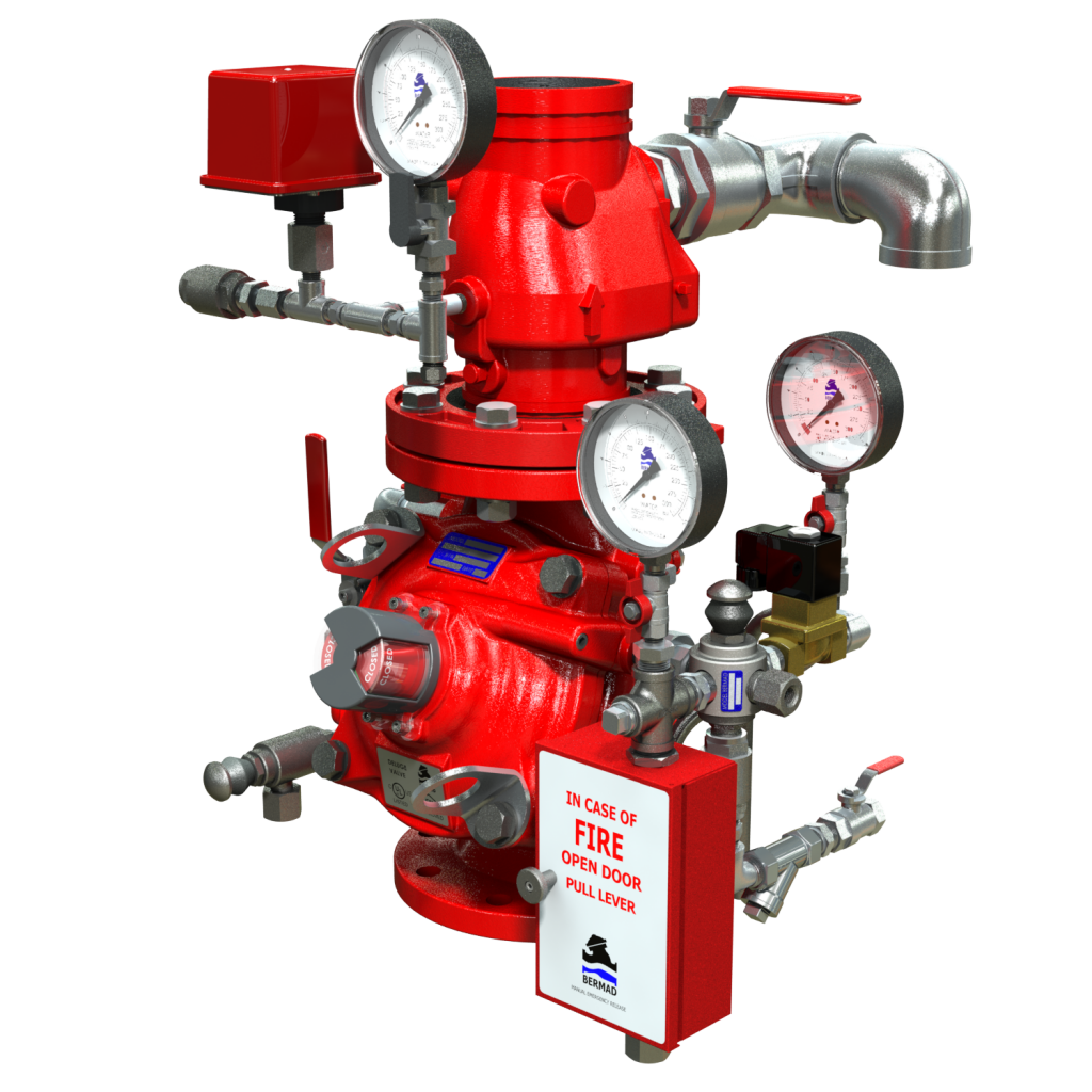 BERMAD type FP 400Y-7BM is een elastomeer delugeklep