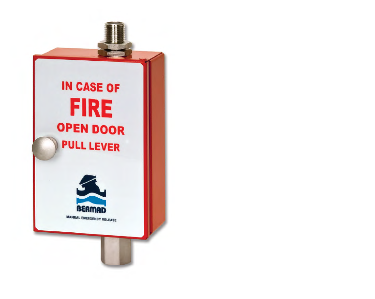 Manual Emergency Release Model D - Bermad Holland