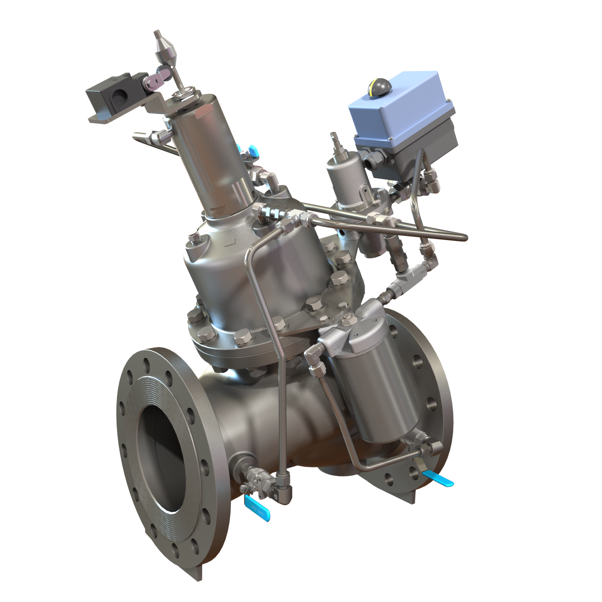 Model 843 hoge druk opvoerpomp - Booster pump control and pressure ...